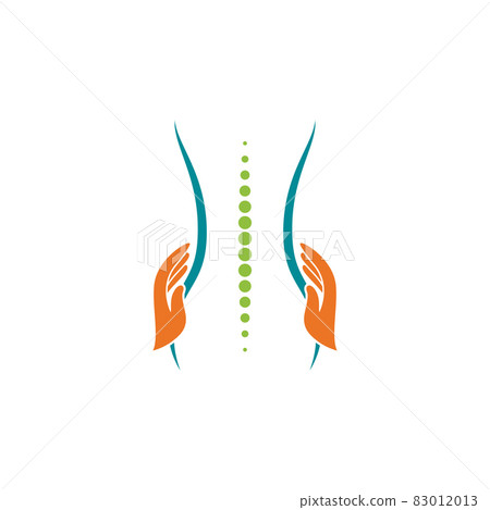 Chiropractic symbol Vector icon design... - Stock Illustration ...