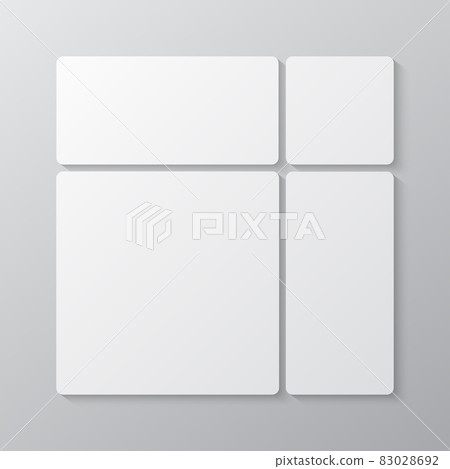 Template collage of four frames, images, photo - Stock Illustration ...