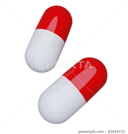 3D Material_Simple Capsules - Stock Illustration [83044733] - PIXTA