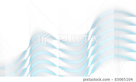 CG laser wavy laser beam - Stock Illustration [83065104] - PIXTA