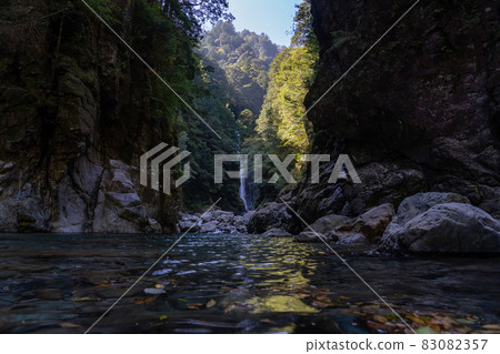 Mie Prefecture Odai Town Osugiya Valley Scenery - Stock Photo [83082357 ...