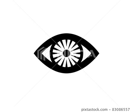 Eye symbol vector illustration design-插圖素材 [83086557] - PIXTA圖庫