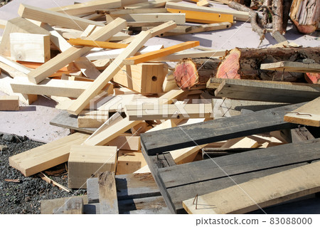 方材，木材，廢木材，木材，廢料，木材，自然，植物-照片素材（圖片） [83088000] - PIXTA圖庫