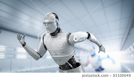 Fast speed technology concept with 3d rendering... - Stock Illustration ...