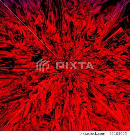 Design red red sharp sharp - Stock Illustration [83103025] - PIXTA