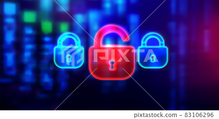Abstract technology binary code red background... - Stock Illustration ...