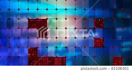 Vector illustration digital technology and... - Stock Illustration ...