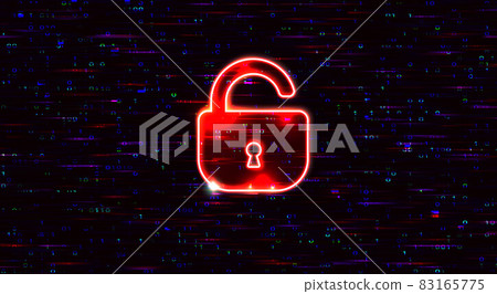 Abstract Technology Binary Code Dark Red... - Stock Illustration [83165775] - PIXTA