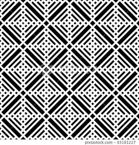 Abstract seamless geometric checked pattern and... - Stock Illustration ...