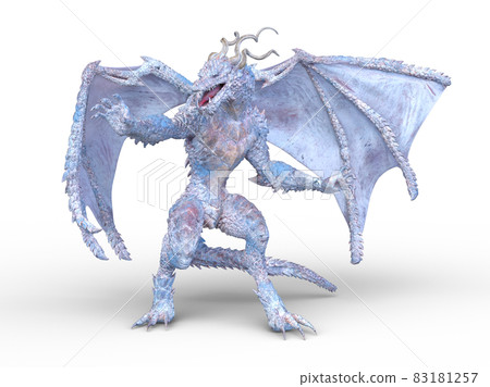 Flying monster - Stock Illustration [83181257] - PIXTA