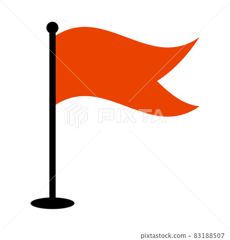 Orange Flag Icon