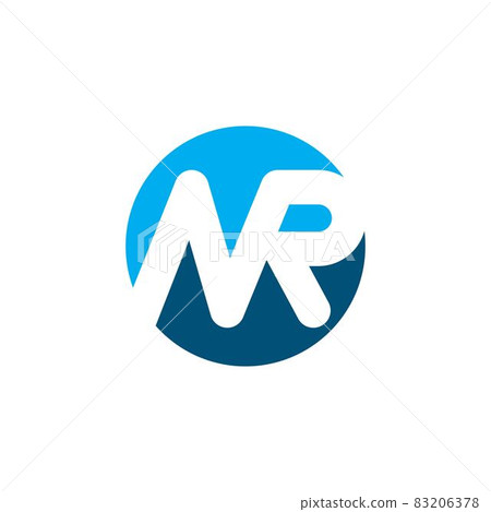 NR letter icon vector illustration design... - Stock Illustration ...