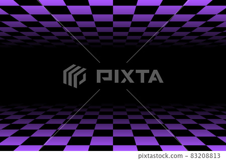 Checkered depth background - Stock Illustration [83208813] - PIXTA