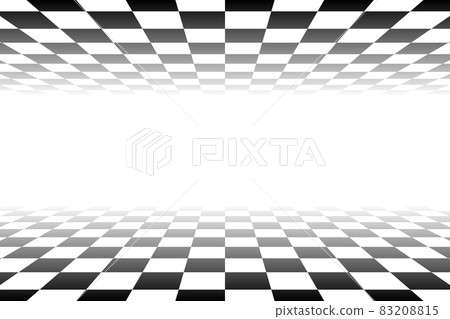 Checkered depth background - Stock Illustration [83208815] - PIXTA