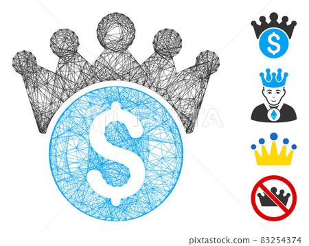 Net Financial Power Vector Mesh - Stock Illustration [83254374] - PIXTA