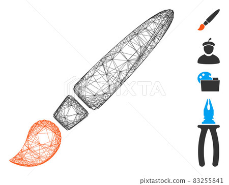 Net Brush Vector Mesh - Stock Illustration [83255841] - PIXTA