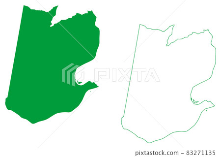 Tabatinga municipality (Amazonas state,... - Stock Illustration ...
