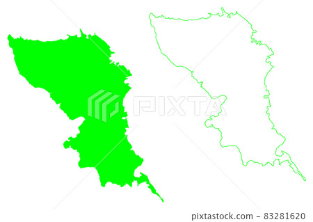 Samar island (Southeast Asia, Republic of the... - Stock Illustration ...