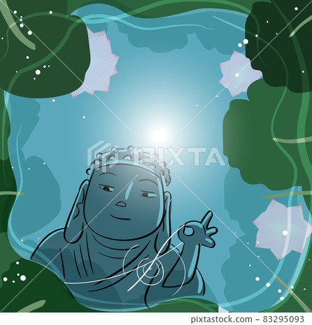 Shaka-sama-Spider's Thread - Stock Illustration [83295093] - PIXTA