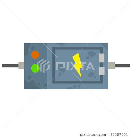 Switchboard. High voltage sensor. Technical... - Stock Illustration ...