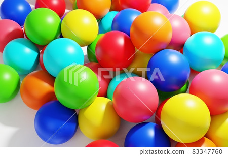 3D material_color ball - Stock Illustration [83347760] - PIXTA