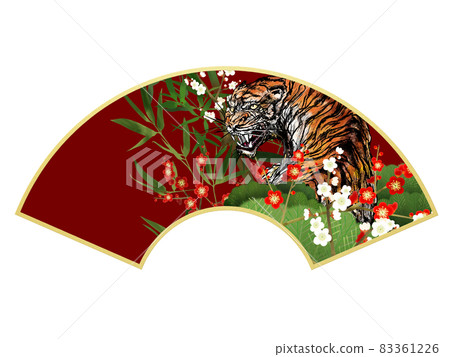 Tiger fan - Stock Illustration [83361226] - PIXTA
