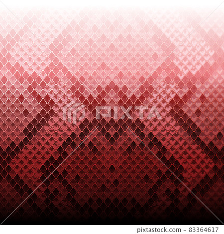 Snake Skin Gradientl Animal Pink Seamless Border - Stock Illustration ...