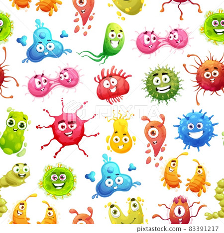 Bacterial Infection Cartoon