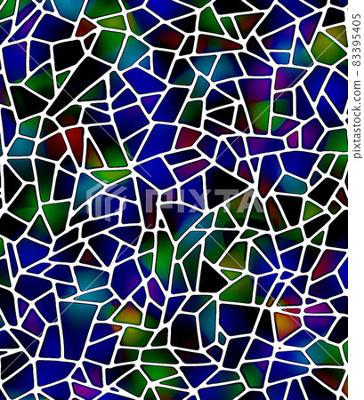 Stained glass color pattern - Stock Illustration [83395405] - PIXTA