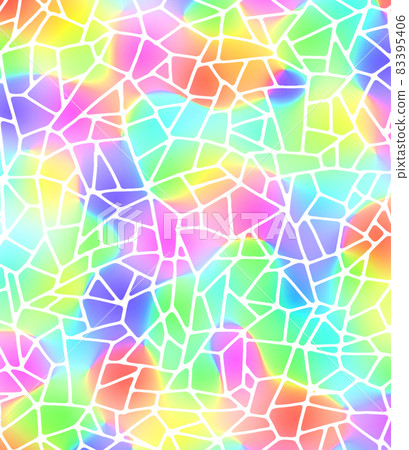Stained glass color pattern - Stock Illustration [83395406] - PIXTA