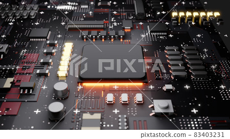 Central Computer Processors CPU concept-插圖素材 [83403231] - PIXTA圖庫