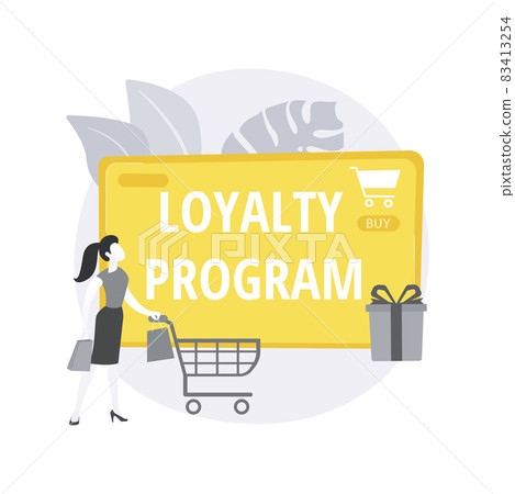 Loyalty program abstract concept vector... - Stock Illustration ...