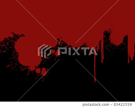 Red liquid background dripping from above black... - Stock Illustration ...
