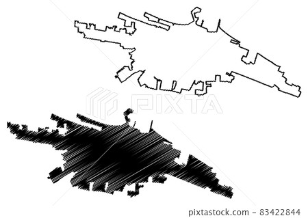 Barletta City (Italian Republic, Italy, Apulia)... - Stock Illustration ...