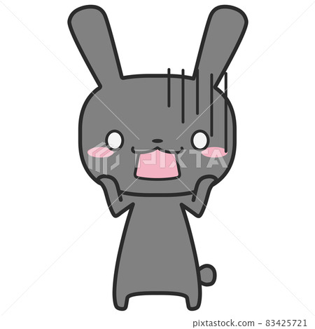 Rabbit in shock - Stock Illustration [83425721] - PIXTA