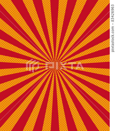 Radial background illustration material vector... - Stock Illustration ...