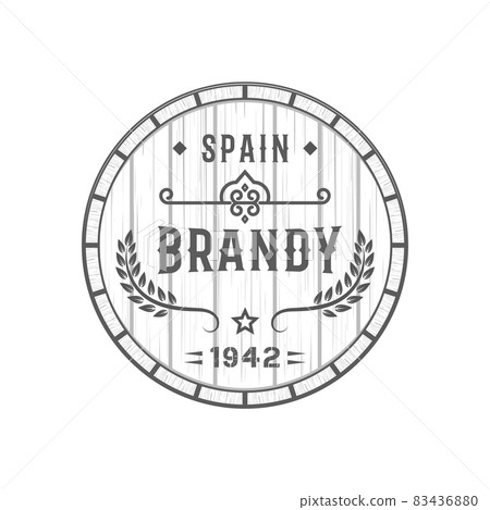 Brandy Logotype. - Stock Illustration [83436880] - PIXTA