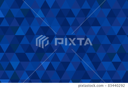 Blue triangle vector background material - Stock Illustration [83440292 ...