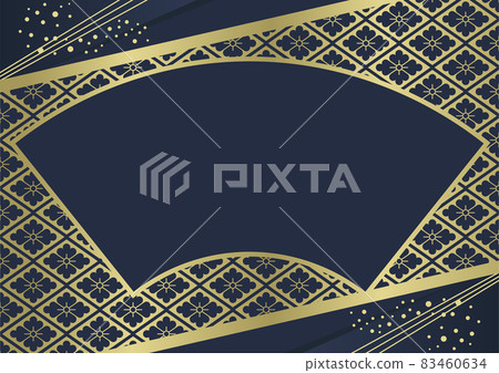 Japanese pattern frame - Stock Illustration [83460634] - PIXTA