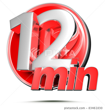 12 min 3D. - Stock Illustration [83461830] - PIXTA