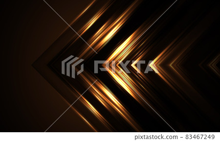 Abstract glowing arrows speed movement brown... - Stock Illustration ...