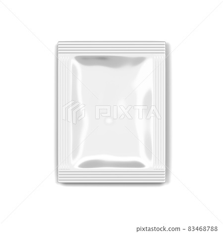 Blank sachet packaging mockup - Stock Illustration [83468788] - PIXTA