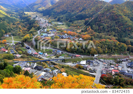 Yamadera in autumn colors - Stock Photo [83472435] - PIXTA