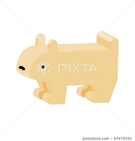 Isometric Year of the Rabbit - Stock Illustration [83479193] - PIXTA