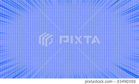 Manga anime style effect Concentrated lines and... - Stock Illustration ...