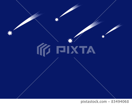 Gradient meteor shower background [white] - Stock Illustration ...