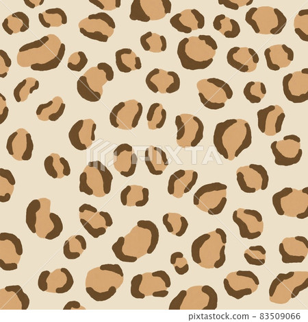 Brown Leopard Print Background