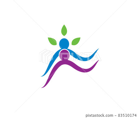 Human health symbol vector icon illustration - Stock Illustration ...