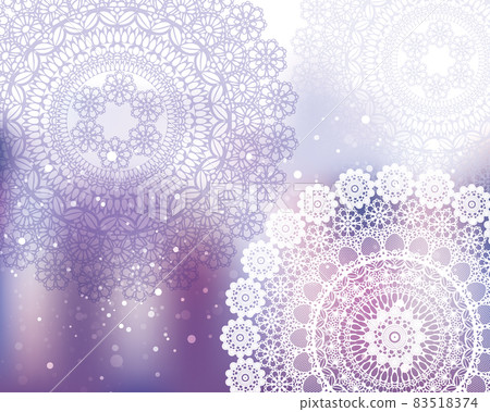 Lace gradient background - Stock Illustration [83518374] - PIXTA