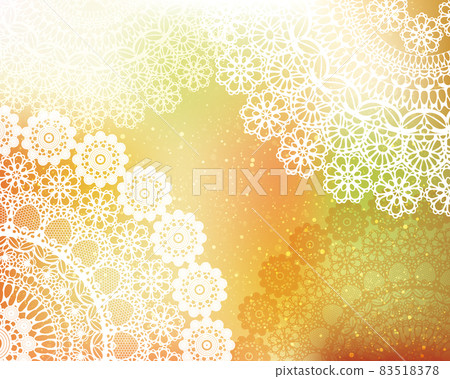 Lace gradient background - Stock Illustration [83518378] - PIXTA